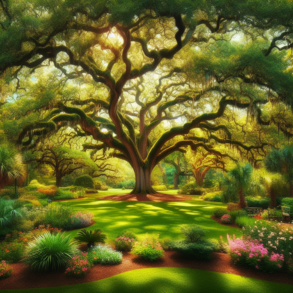 Landscaping Around Oak Trees in Savannah Georgia - Good Stuart: Free ...